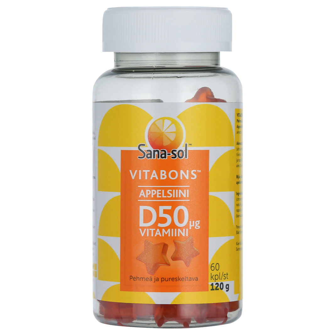 D-vitamiinit | Vastustuskyvylle ja luustolle | Sana-sol